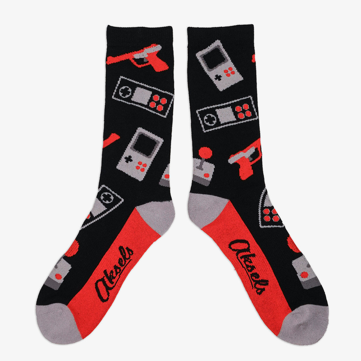 Adult Retro Gaming Socks | Mens & Womens Crew Cotton Socks | Size 16 ...