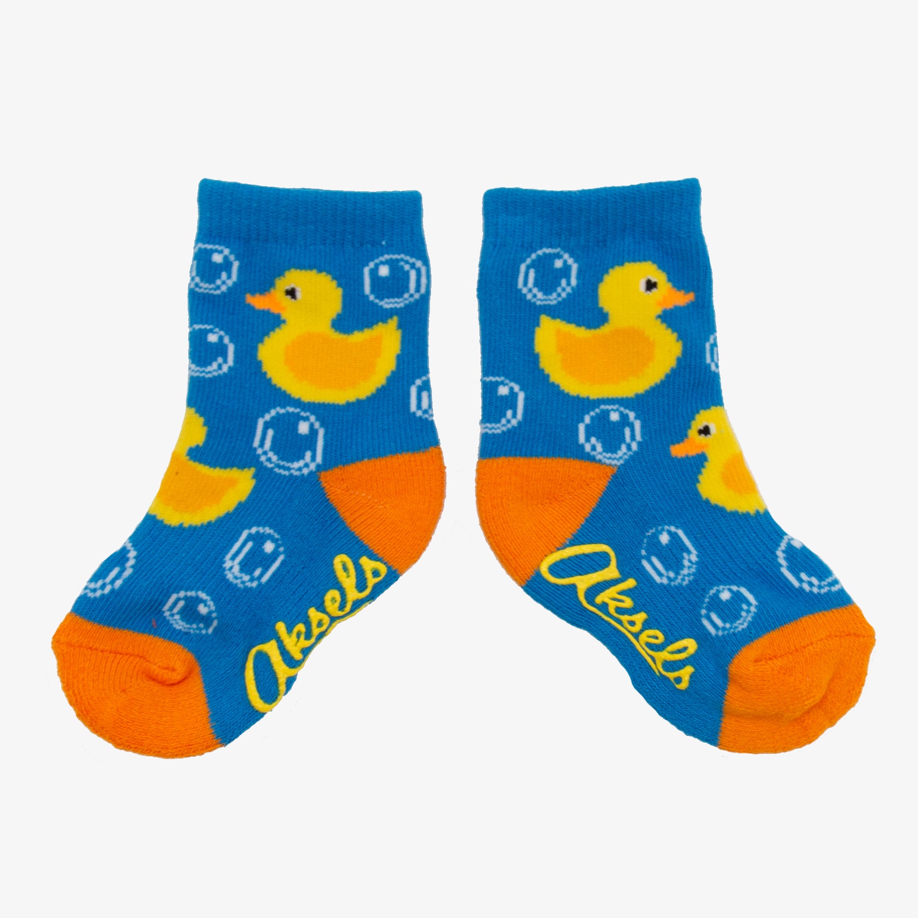 Baby & Toddler Yellow Rubber Ducky Socks | Boys and Girls Socks | Size ...
