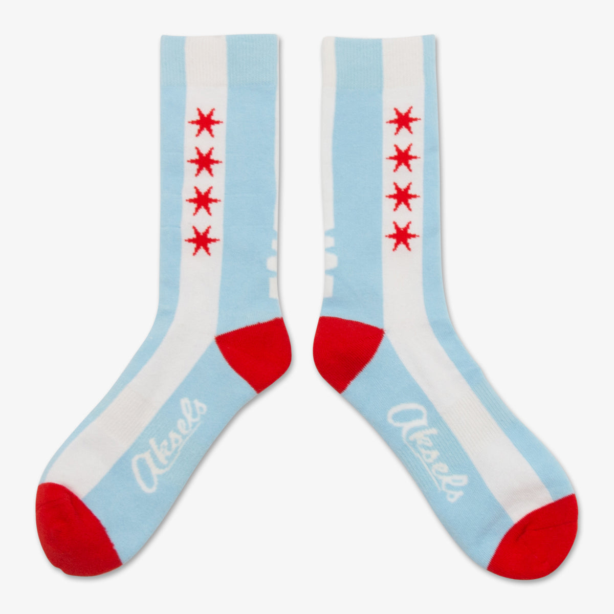Chicago Flag Socks — Aksels