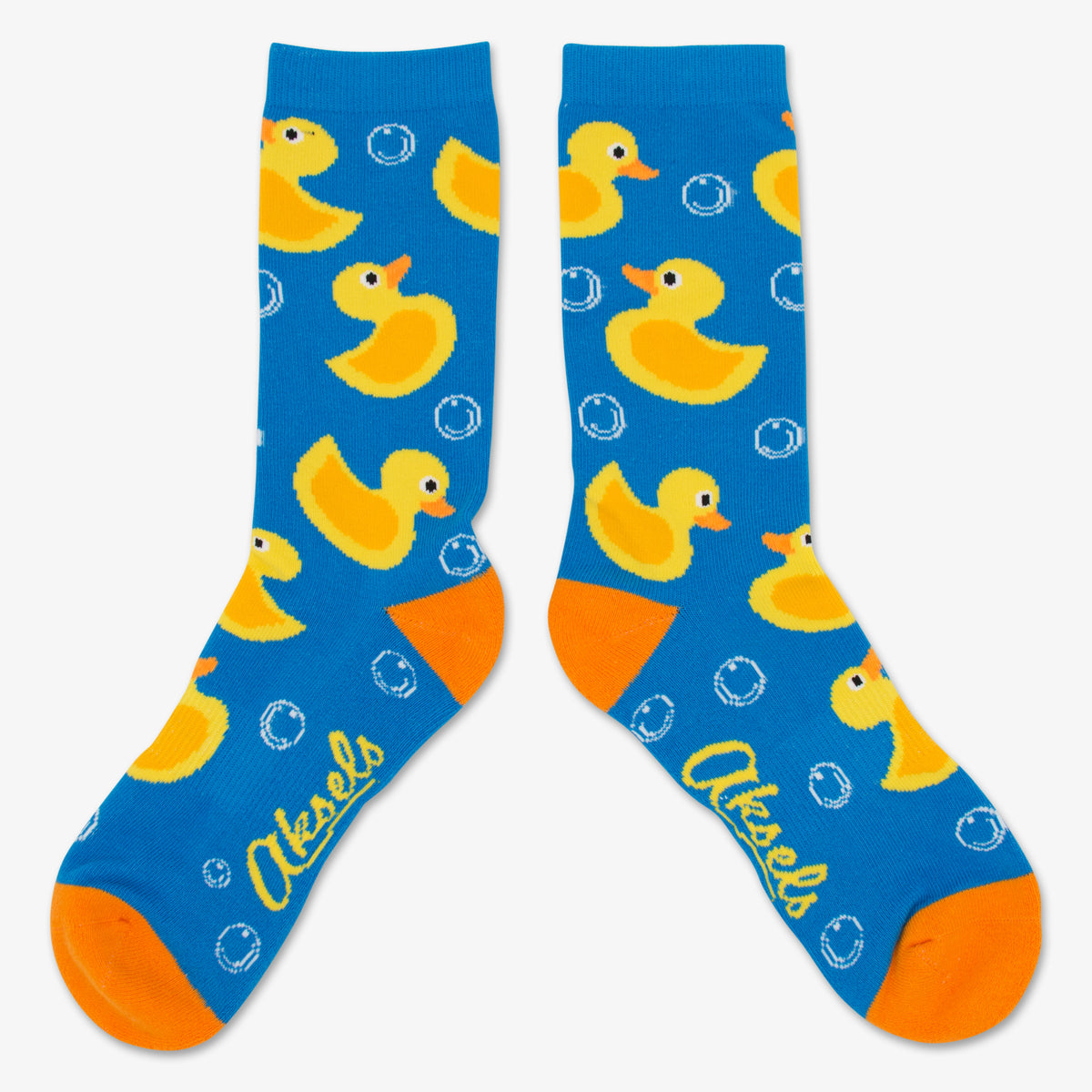 Adult Rubber Duck Socks | Mens & Womens Crew Cotton Socks | Size 16 ...