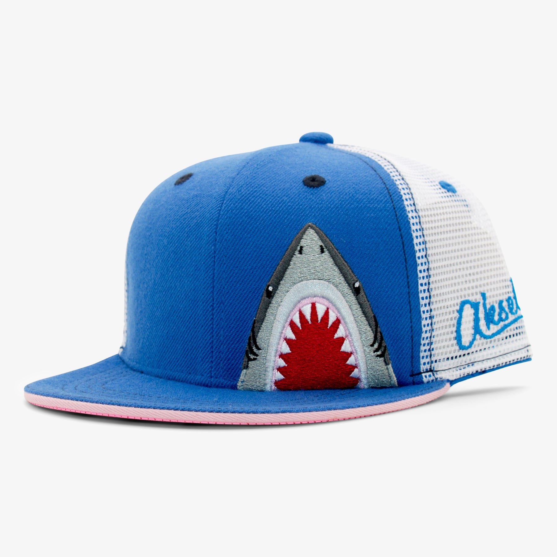 Kids Shark Flatbill Snapback Hat | Kids Ages 2-8 | Aksels.com
