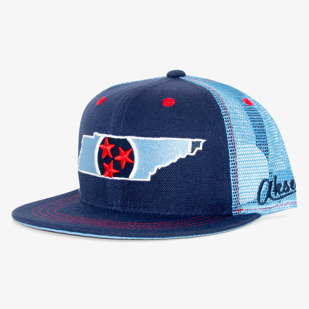 Tennessee Flag Trucker Hat — Aksels