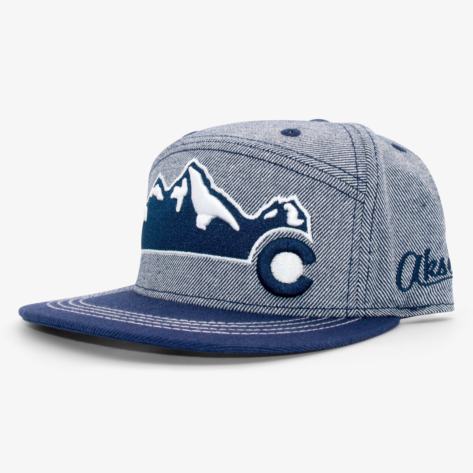 Colorado Mountain Camper Hat | Mens & Womens 6 Panel Camper Snapback ...