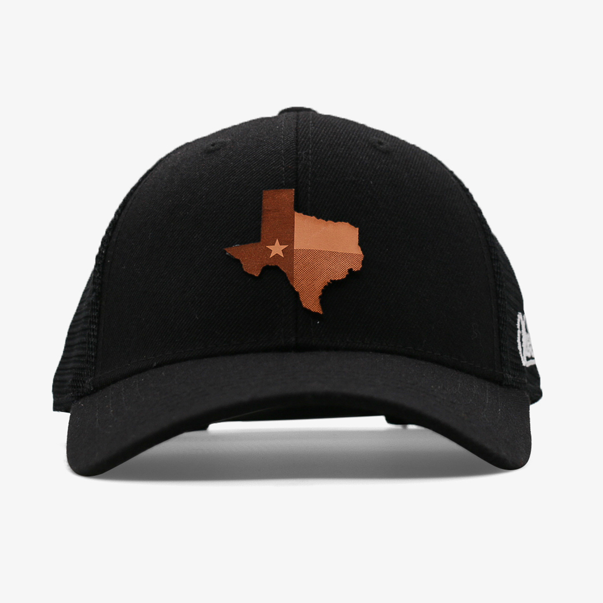 Adult Texas State Leather Patch Curved Low Pro Snapback Hat | Mens ...